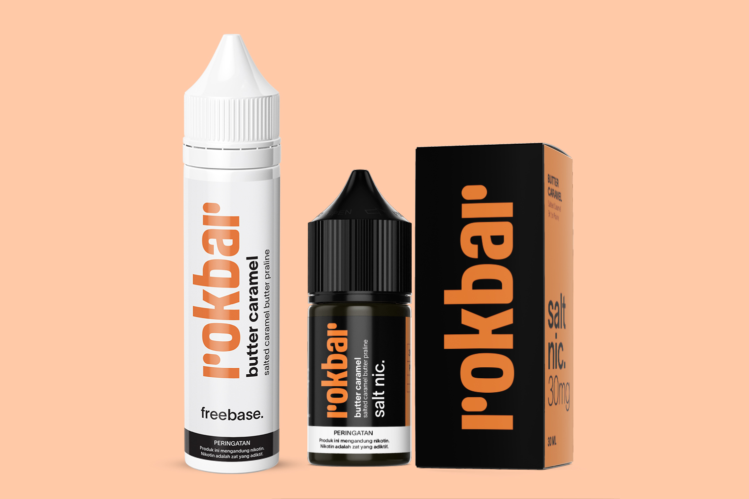 Produk Liquid Saltnic dan Freebase | ROKBAR